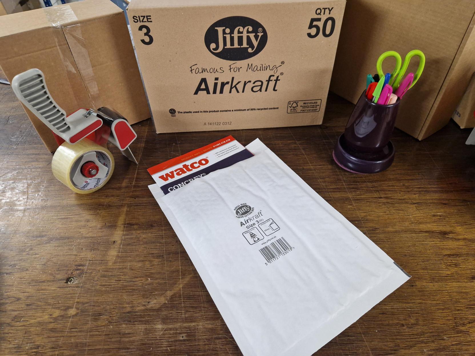 Box of Jiffy Airkraft JL3 - 250mm x 335mm (50 envelopes) – Jiffy envelope